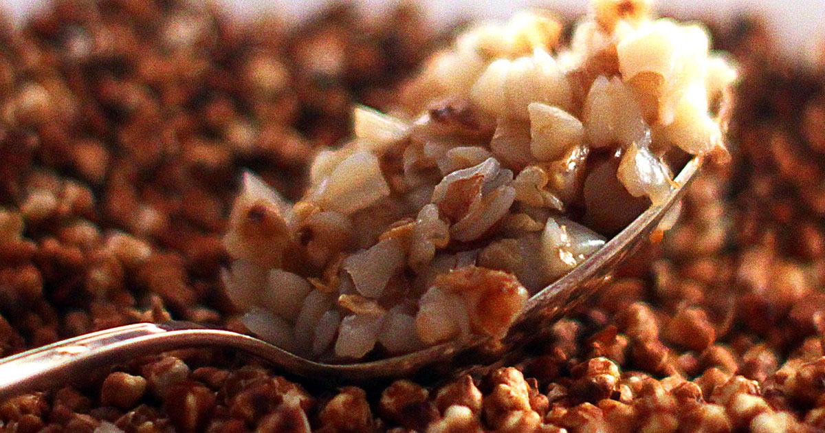 Chicken with Curried Kasha — The Birkett Mills